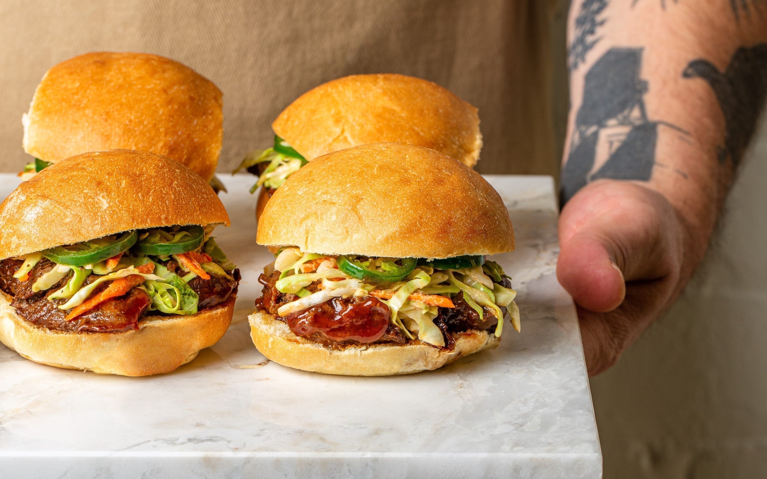 Memphis-Style Pulled Venison Sliders – Silver Fern Farms