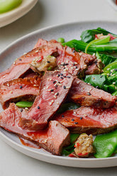 100% Grass-fed New Zealand Angus Beef.